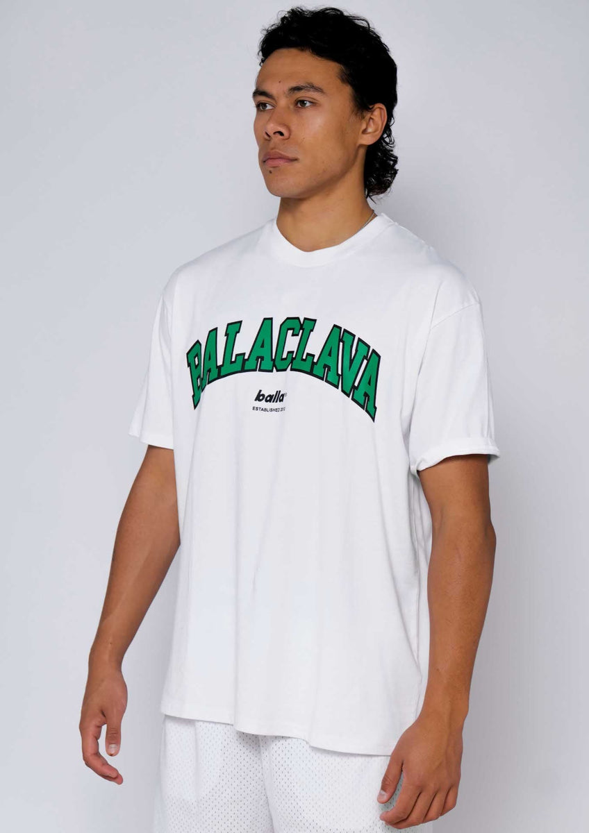 Cambridge Crew Neck T-Shirt / Bright White – Balla